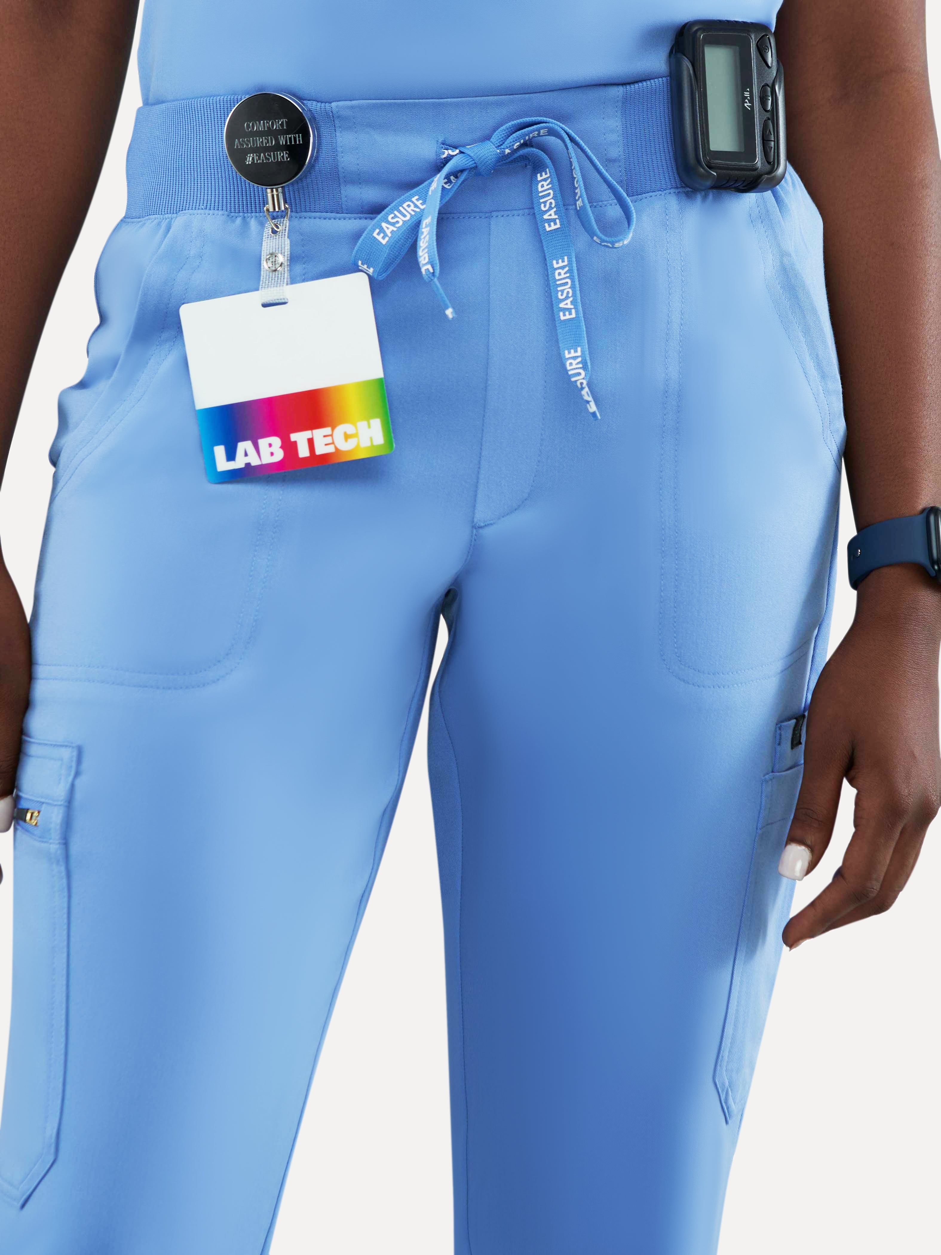 Cargo Scrub Pants Ceil Blue – EASURE Scrubs Official Site - Premium ...